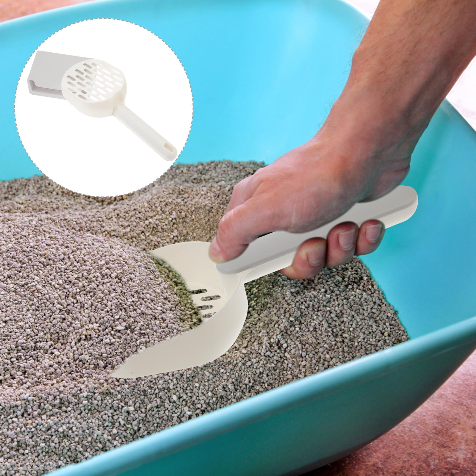 HOMEMAXS Kitten Clumping Cat Litter Shovel Box Cleaner - Walmart.com