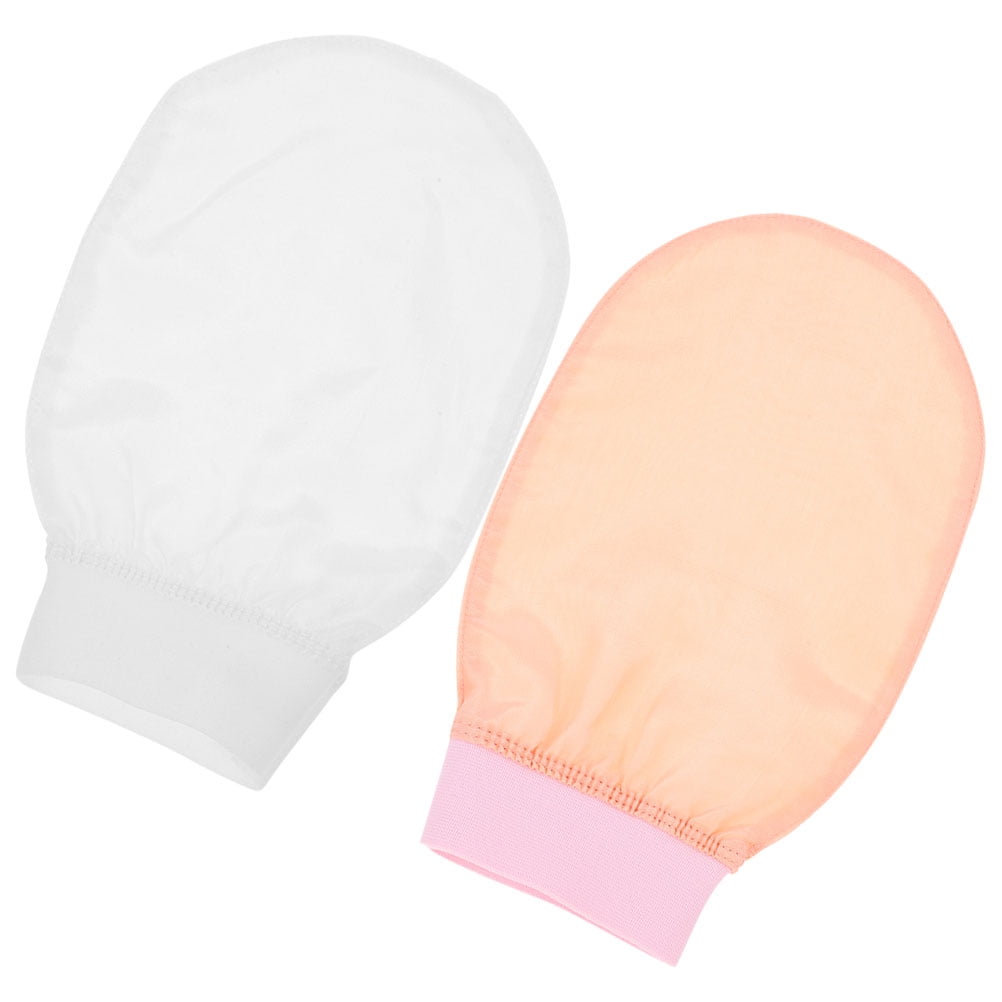 HOMEMAXS Korean Exfoliating Mitt Gentle Exfoliating 2pcs Korean Scrub ...