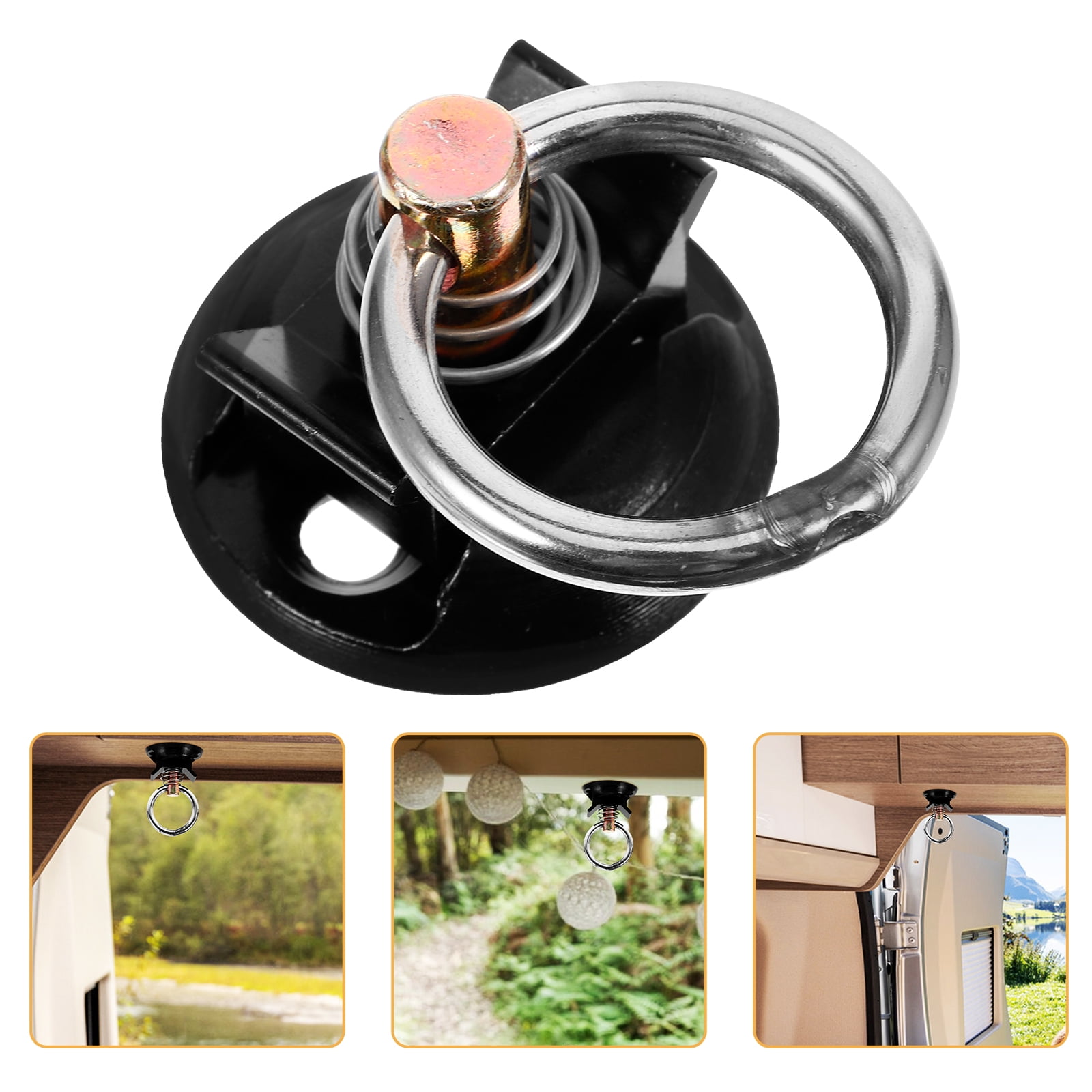 HOMEMAXS L Track Tie Down Fitting Rv Cargo Tie Down Anchor Metal L ...