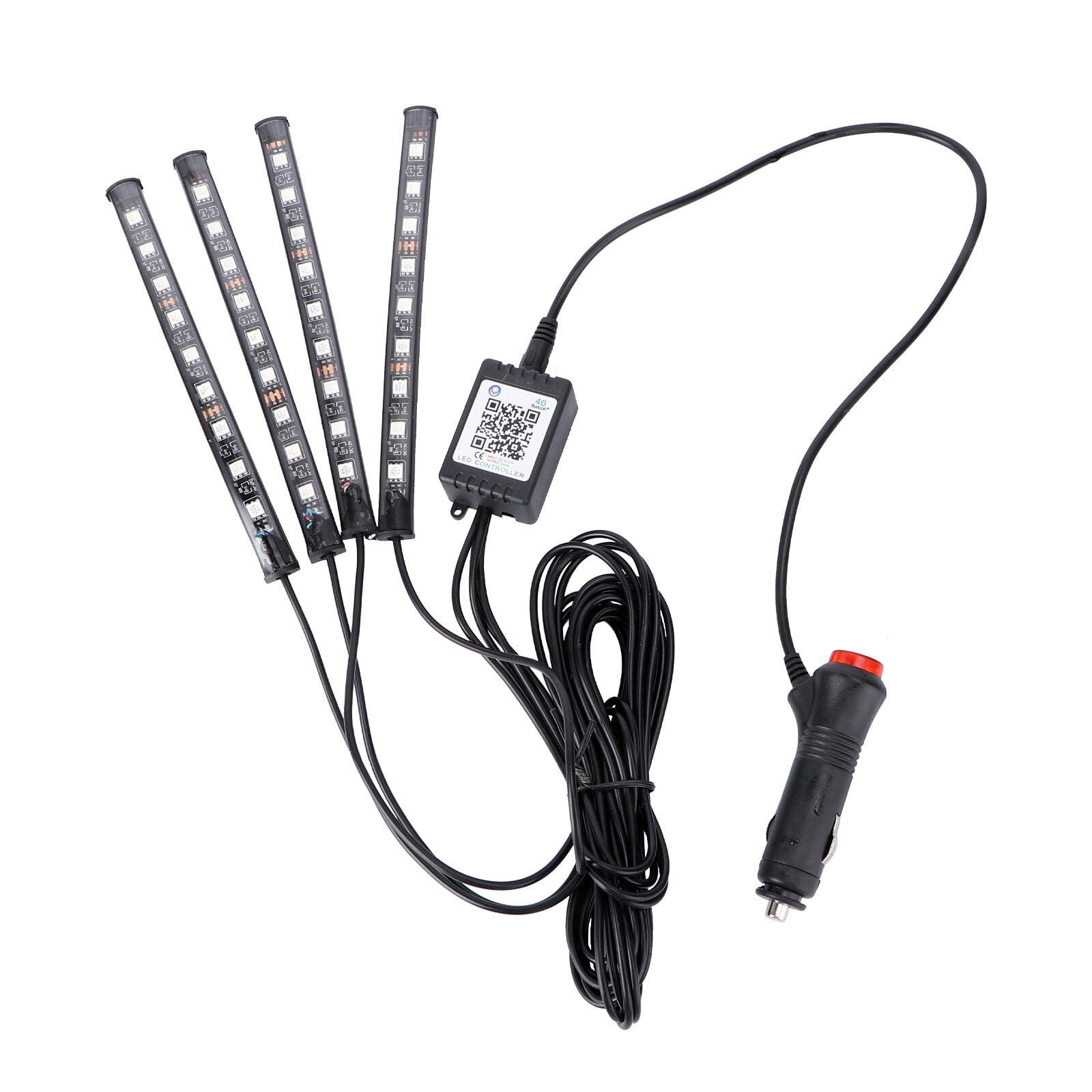 LED Strip Headlight Car Lights Exterior UV Resistant Interior - Walmart.com