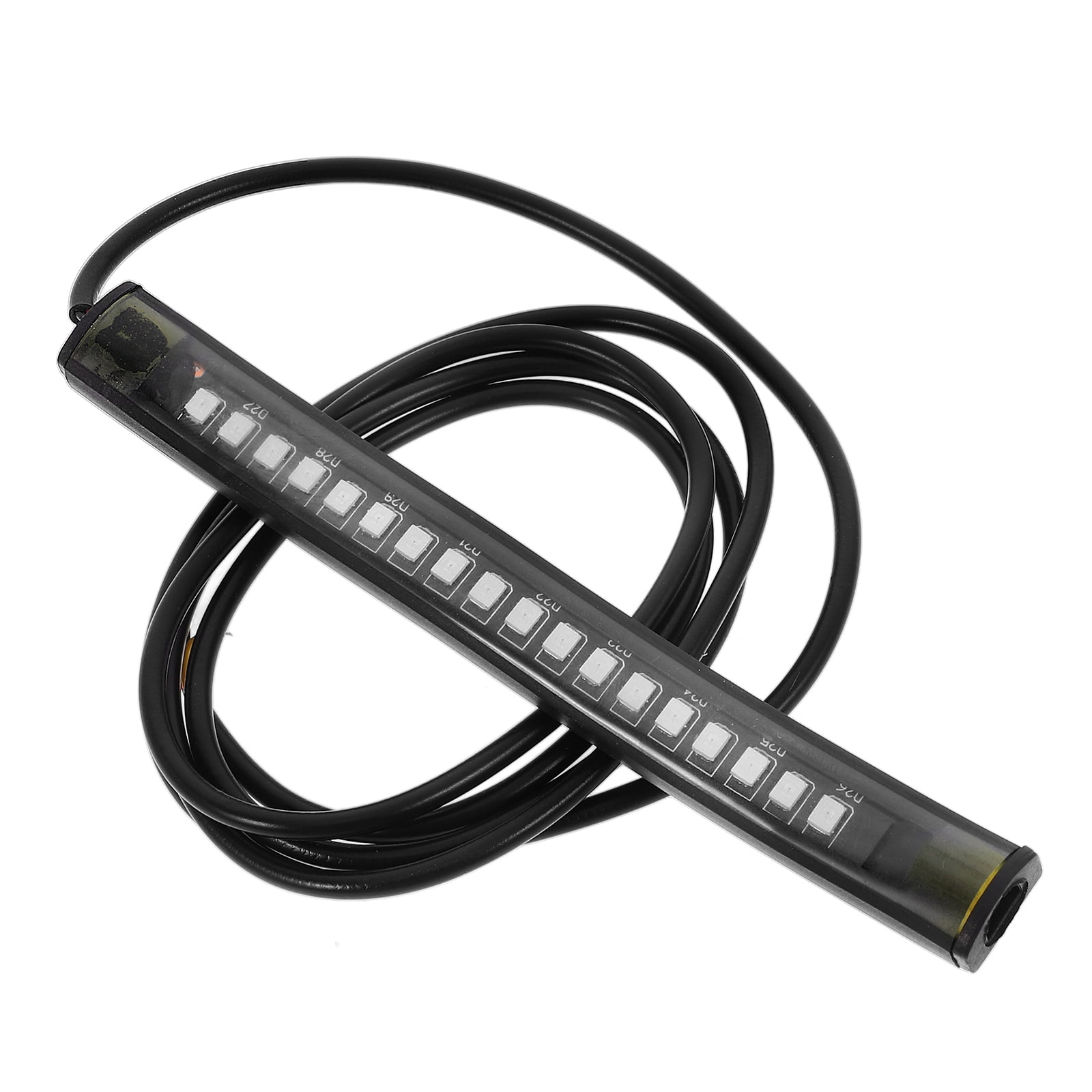 HOMEMAXS LED Strip Motorcycle Turn Signals Motorcycle Tail Light 12.2X1 ...