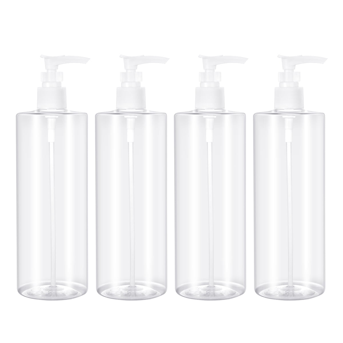 HOMEMAXS LIOOBO 4pcs 500ml Empty Lotion Bottles Containers Plastic ...