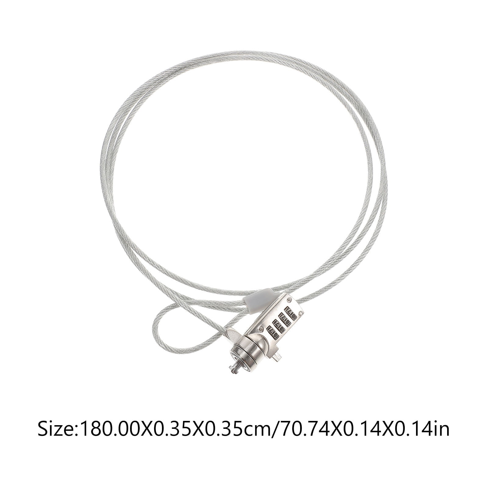 Laptop Locking Cable Security Lock 1.8m Anti theft Device for Tablets ...