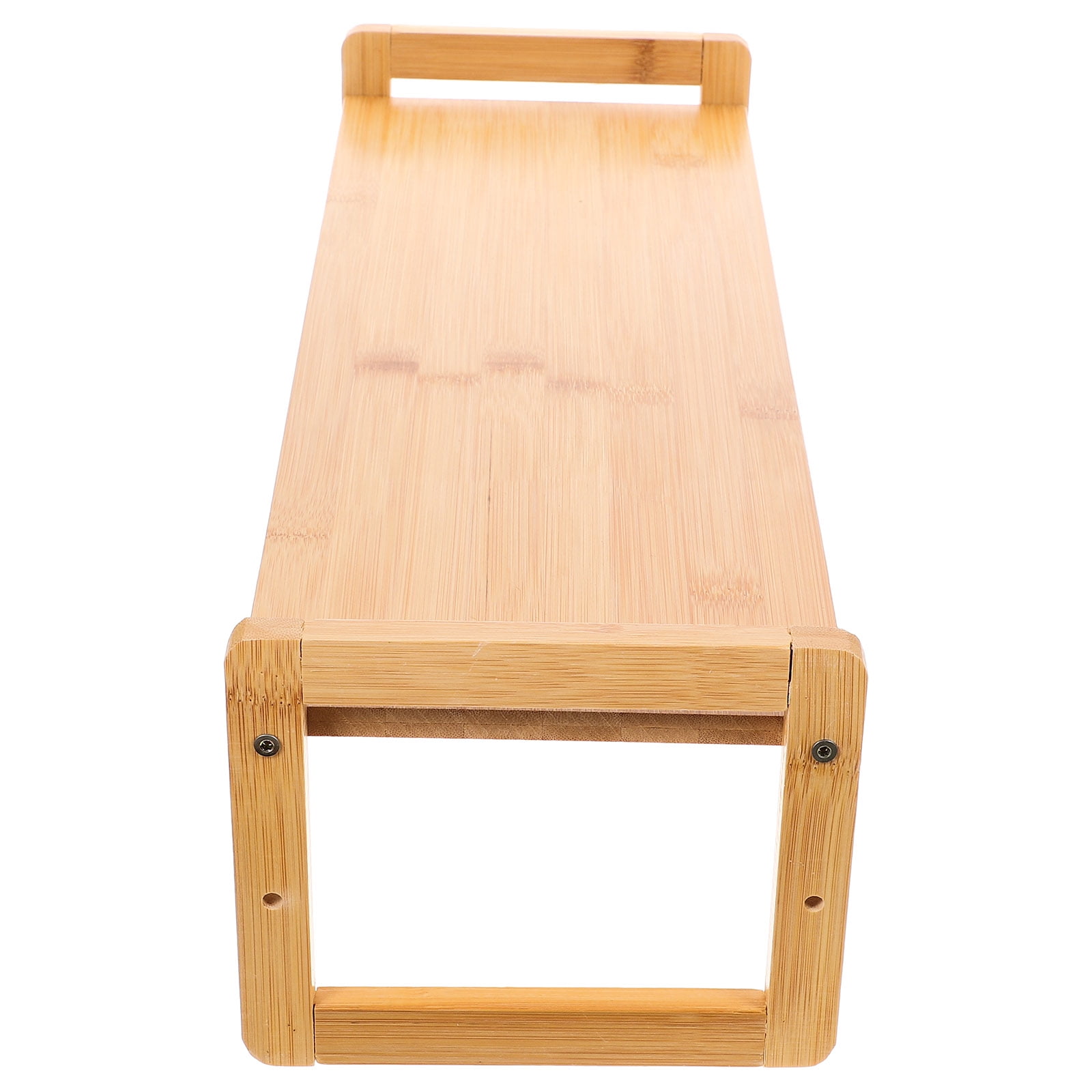 HOMEMAXS Laptop Stand Bamboo Laptop Rack Computer Desktop Heighten Rack ...