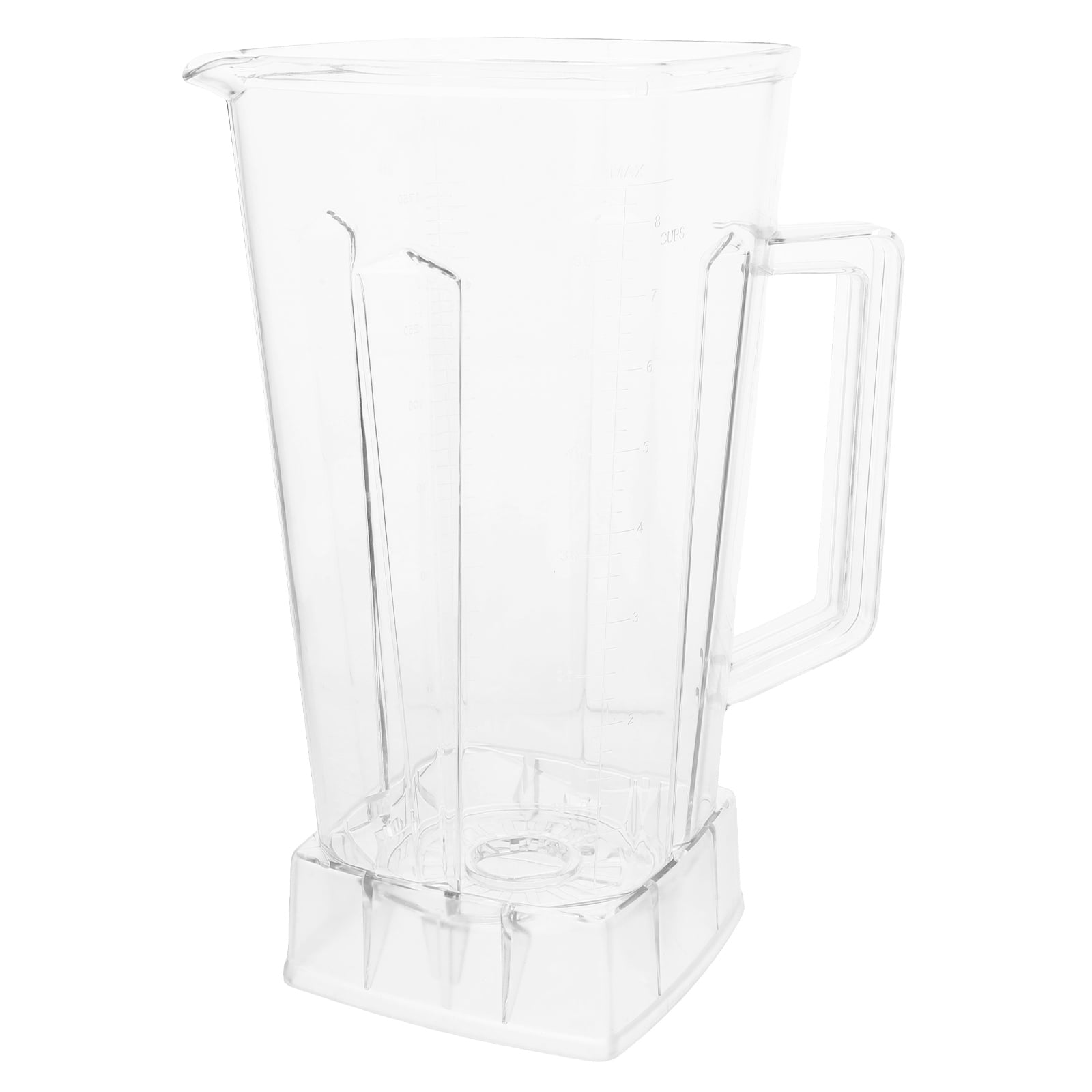 HOMEMAXS Clear Blender Jug Plastic Blender Jug for Smoothies Juice and ...