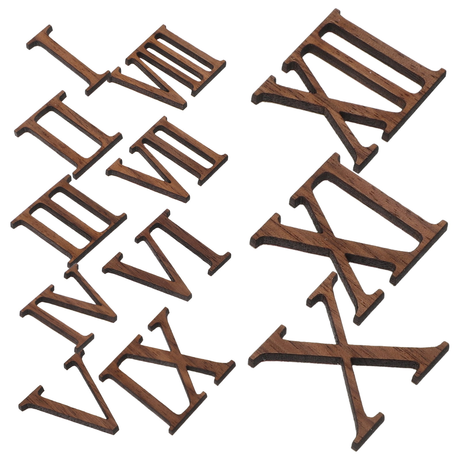 HOMEMAXS Large Digital Clock Mirror Wall Sticker Roman Numeral Movement ...
