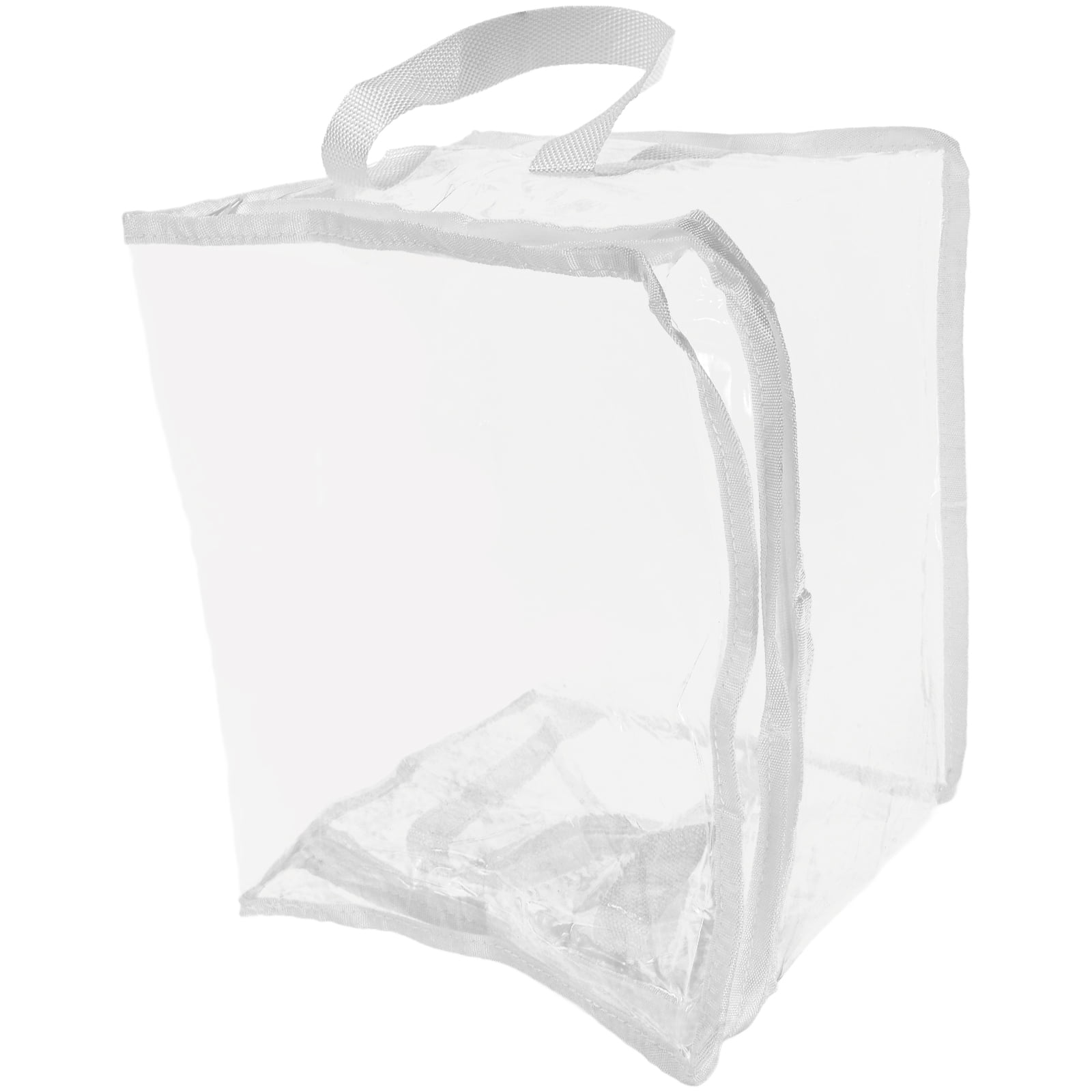 HOMEMAXS Large Toy Storage Bags With Handles Reusable Clear Pvc Board ...