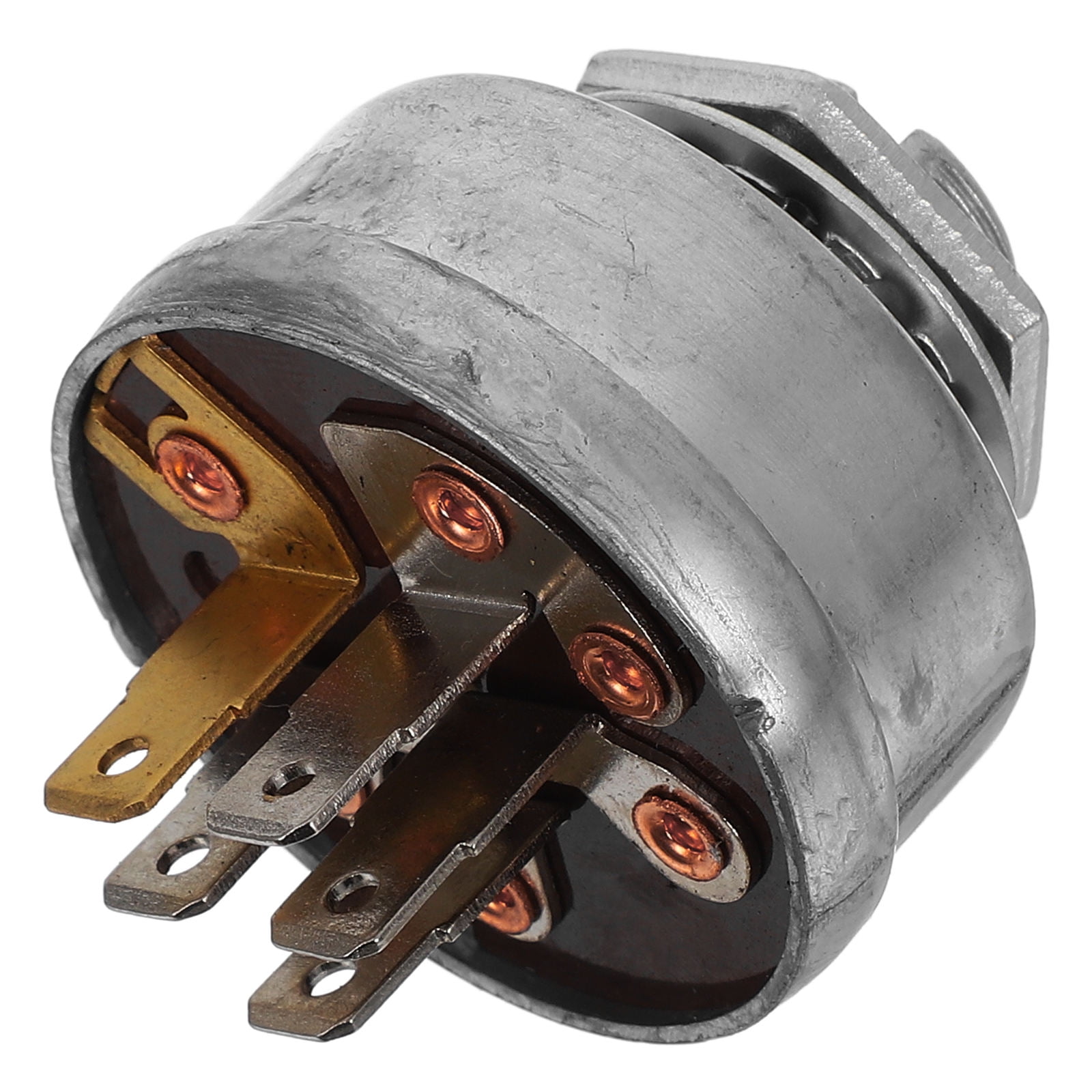 HOMEMAXS Lawn Mower Ignition Switch with Key Starter Ignition Switch ...