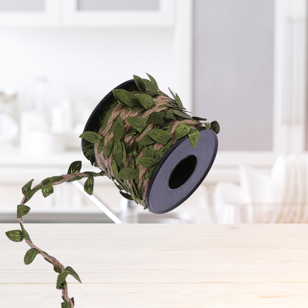 Leaf Weaving Forest Series Rope for Decor Jute Wrapped Leaves with ...