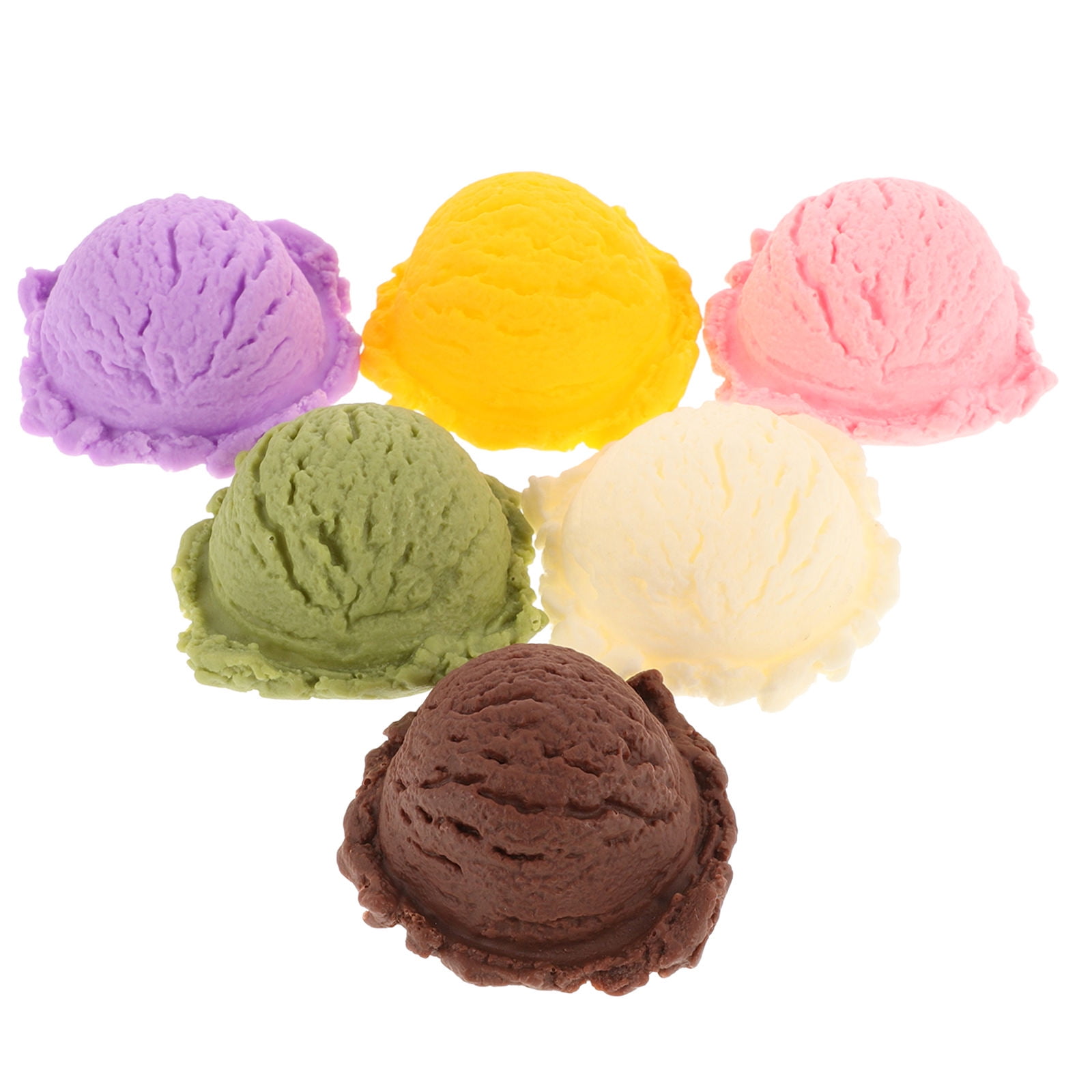 HOMEMAXS Lifelike Ice Cream Models Simulation Ice Cream Artificial Ice ...
