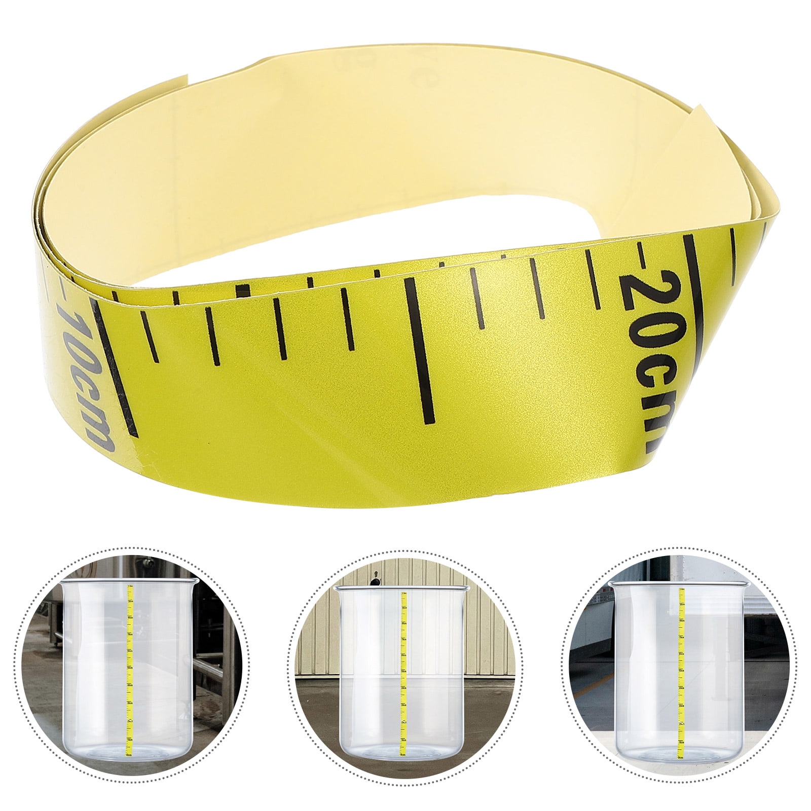 HOMEMAXS Liquid Level Scale Sticker Water Level Label Self-adhesive ...