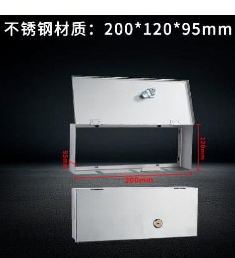 HOMEMAXS Lockable Switch Cover 2-Gang Outlet Cover Case Weatherproof ...