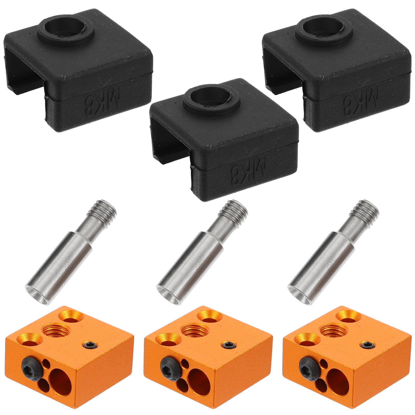 HOMEMAXS Loom Automotive Heating Block Extruder Nozzle Throat Printer ...