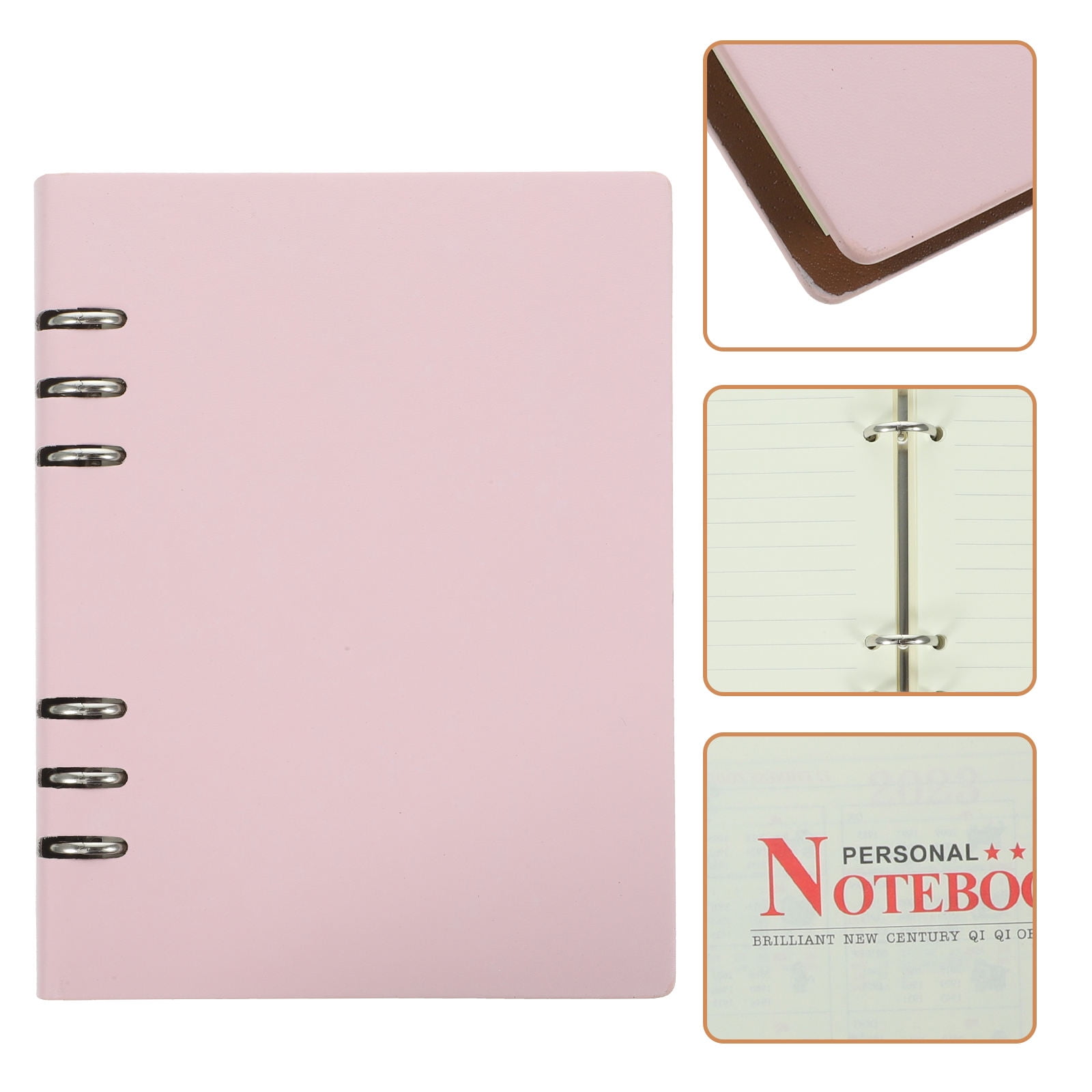 IFANLANDOR Binder Notebook for Travelers Planning with Metal Binder Rings 1Pack - Walmart.com