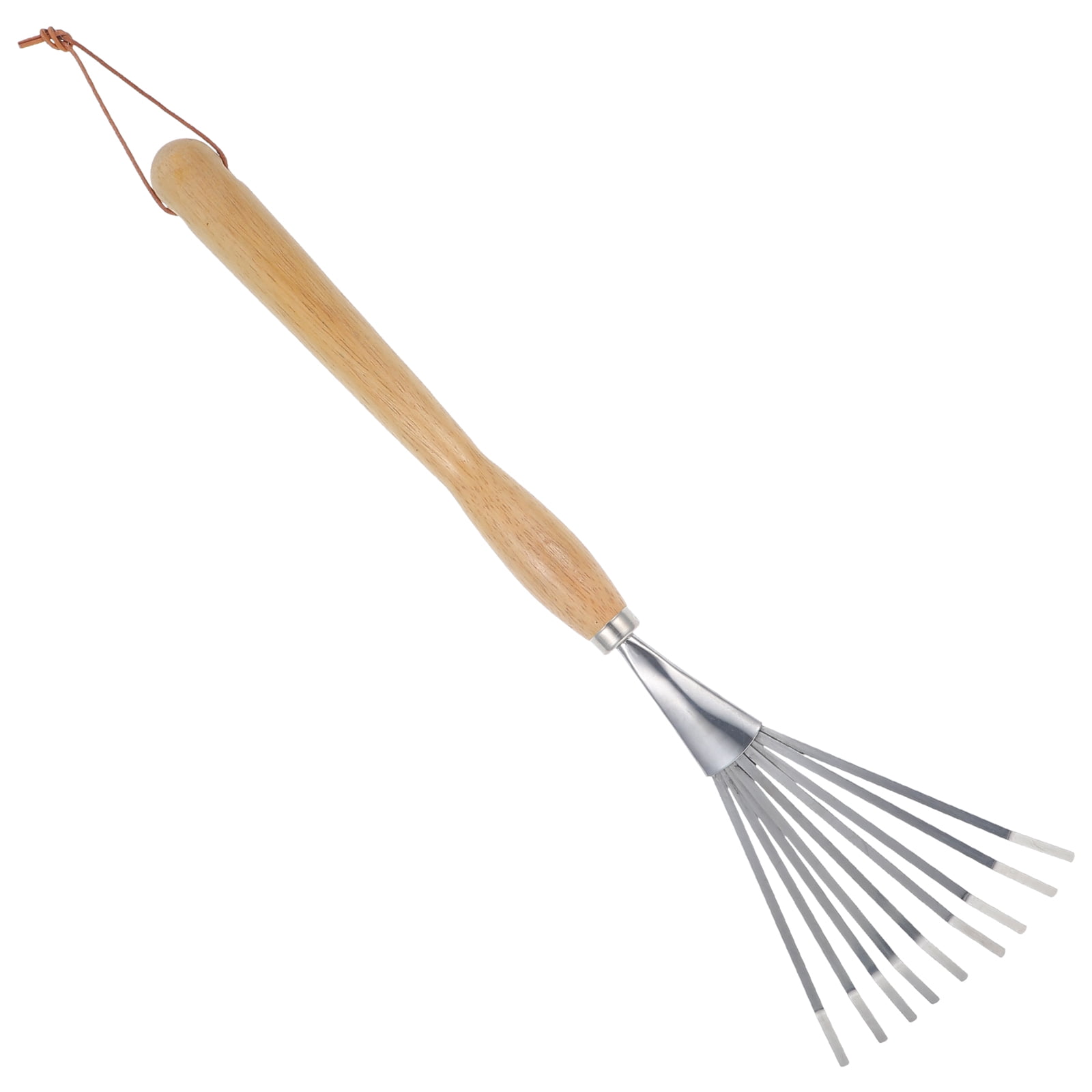 HOMEMAXS Loosens Soil Rake Small Rake Nine Tooth Rake 52.00X14.30X3 ...