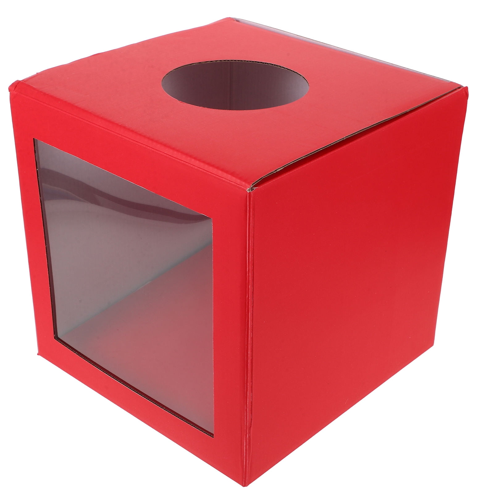 HOMEMAXS Lottery Box Desk Raffle Box Cube Storage Box Storage Ticket ...