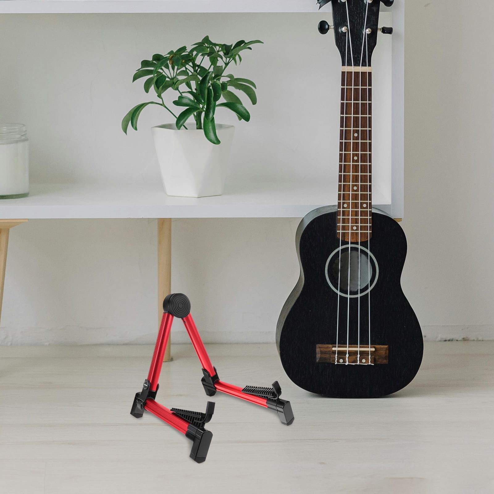 HOMEMAXS Lute Stand Acoustic Guitar Stand Rack Holder Musical ...