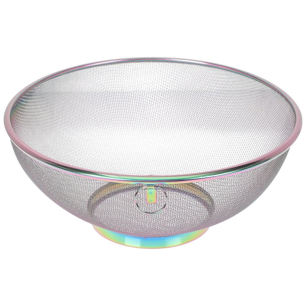 HOMEMAXS MLINS Mesh Colander Basket for Rice Metal Strainer Stainless ...