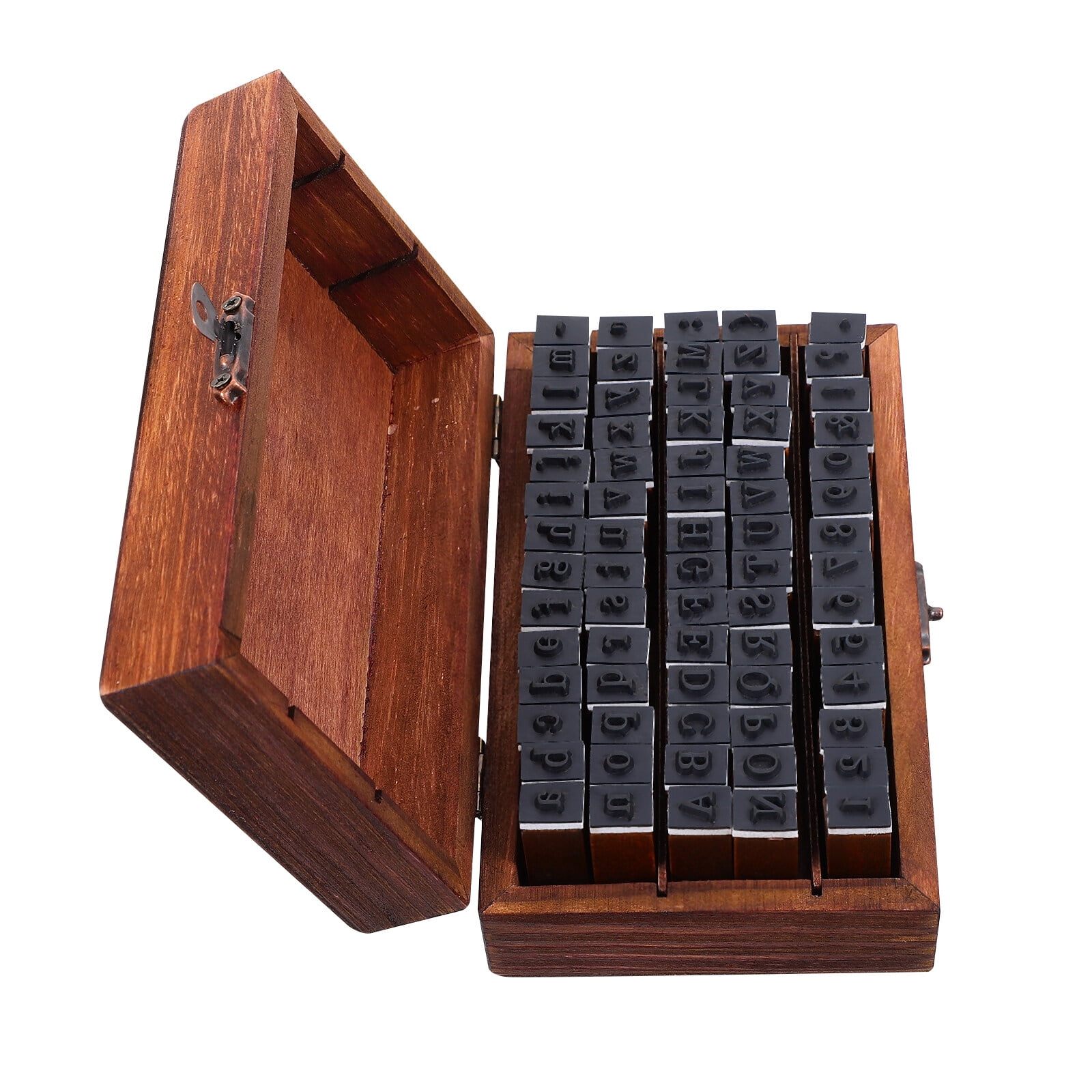 HOMEMAXS Making Adhesive English Alphabet Stamp Easy to Store Stamps ...