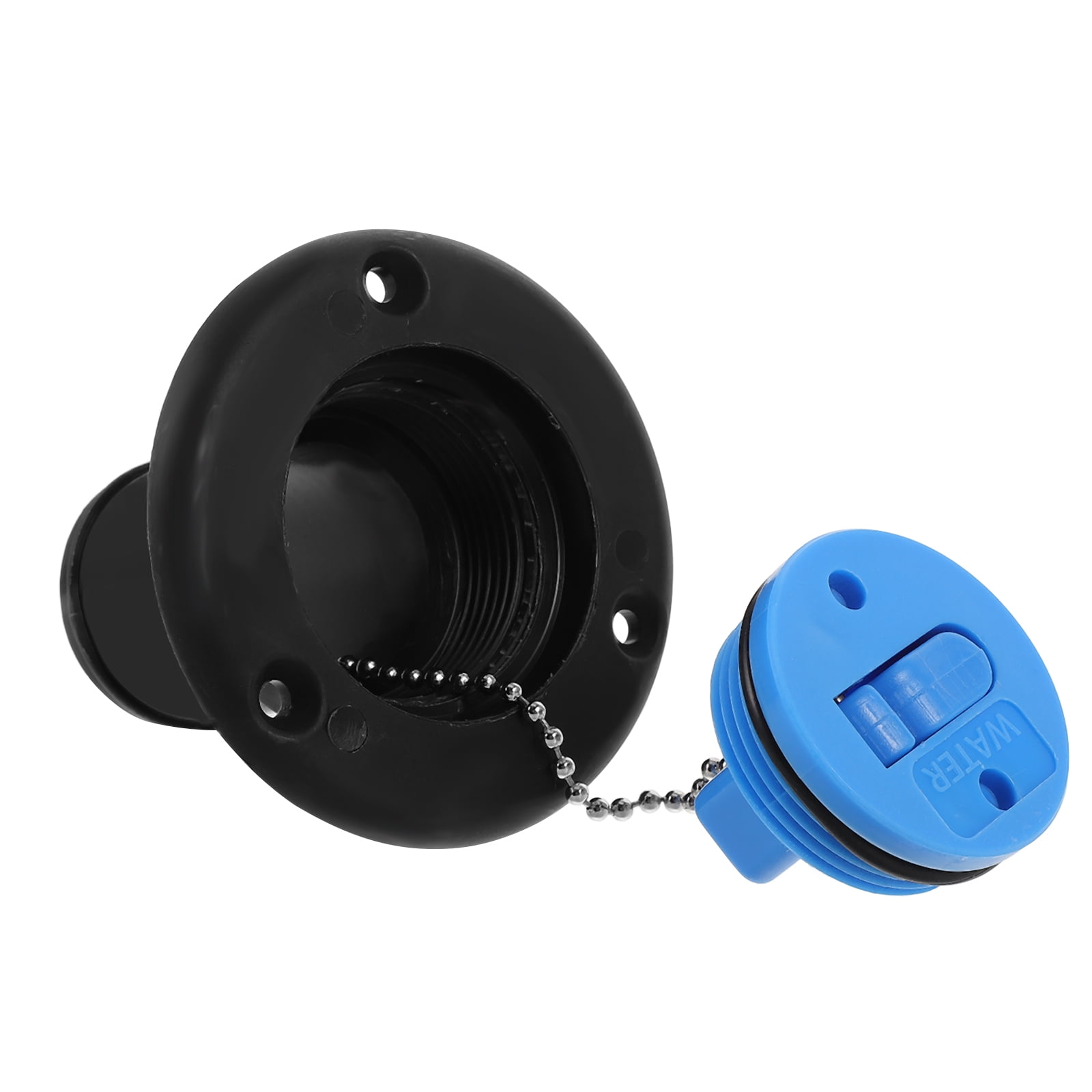 HOMEMAXS Marine Water Inlet Cap RV Fresh Water Fill Adapter Boat Deck ...