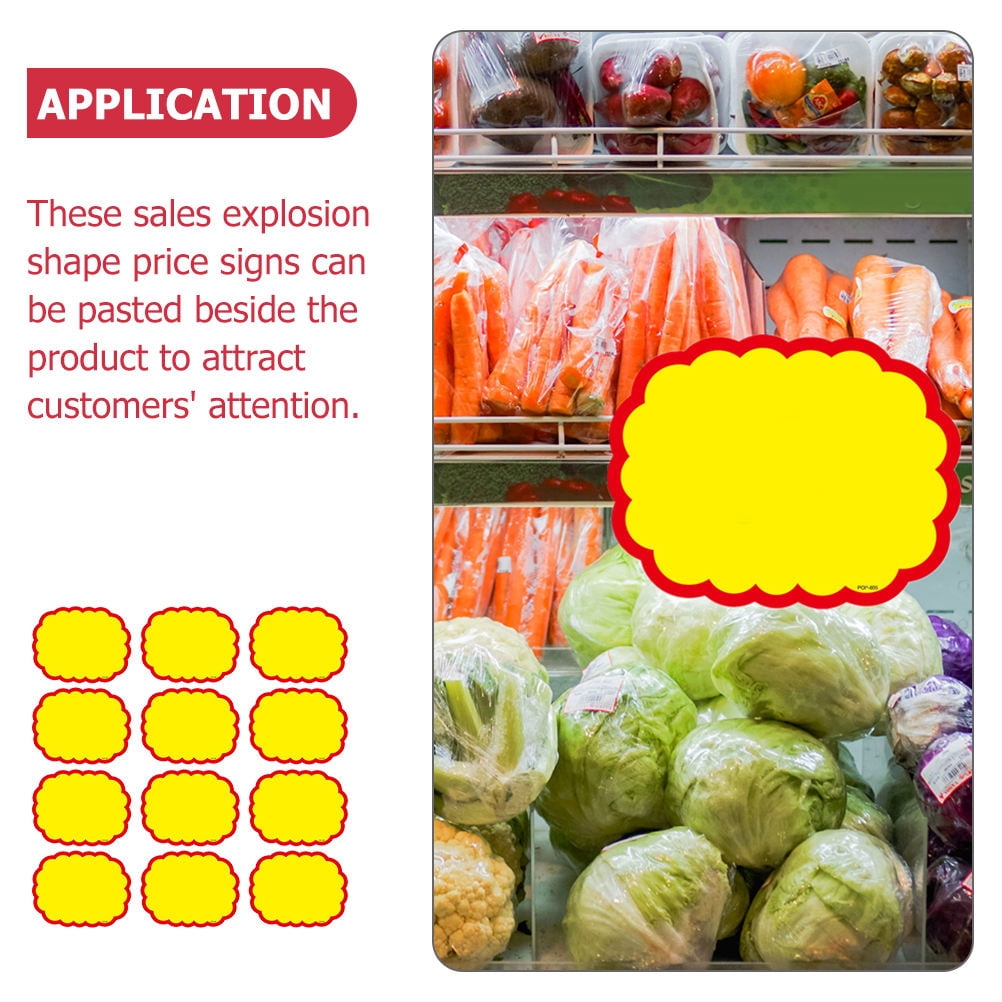 HOMEMAXS Masteelf 20pcs Practical Price Label Cards Paper Price Tags ...