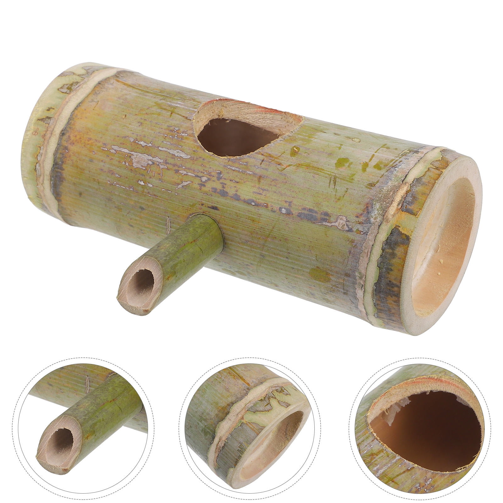 Masteelf Bamboo Design Small Garden Fish Tank Water Fountain Aquarium ...