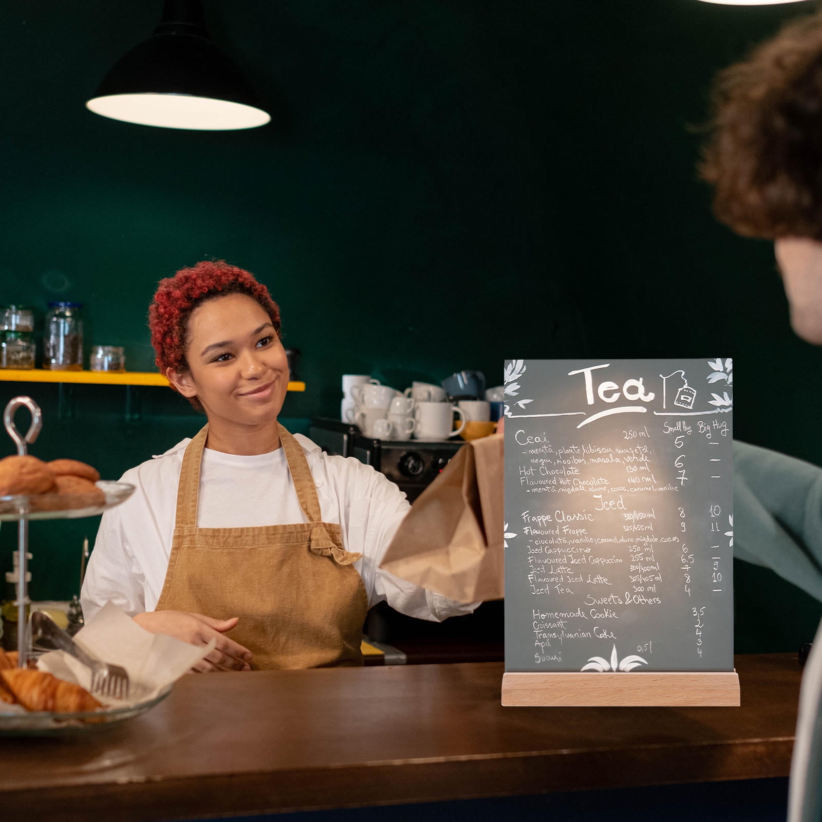 HOMEMAXS Masteelf Price Display Holder 1 Set Price Tag Holders Board ...