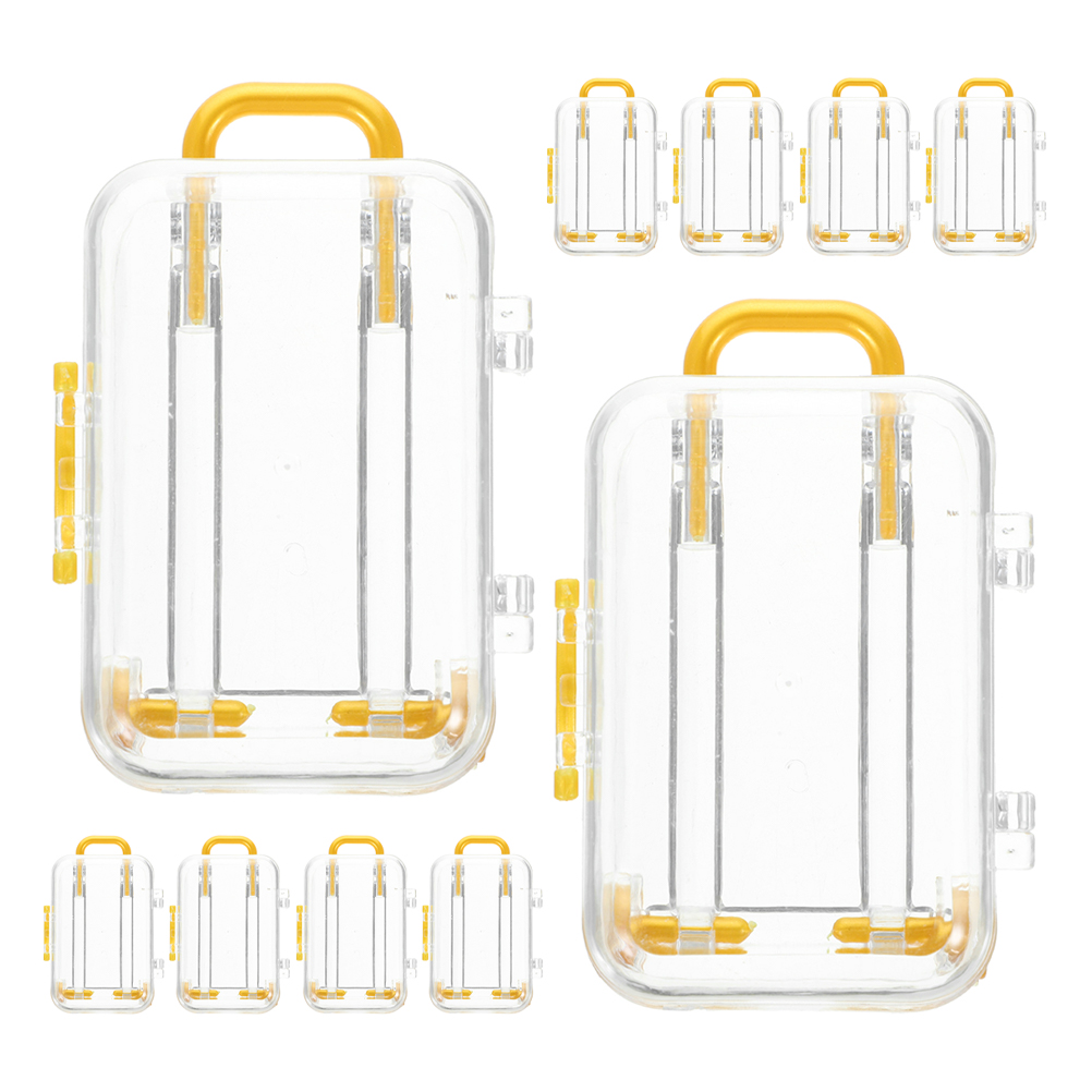 HOMEMAXS Material Mini Suitcase Candy Boxes for Party Favors and ...