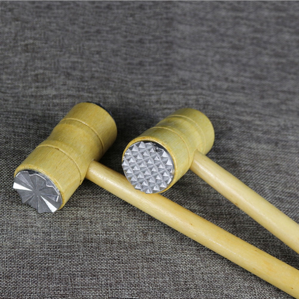 Meat Tenderizer Hammer Pounder Double Sided Mallet Tool for Pounding ...