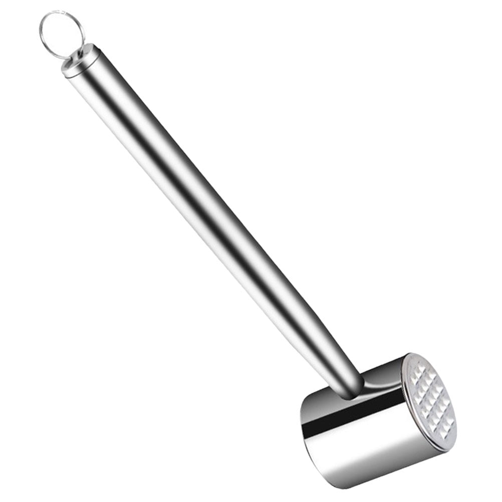 Meat Tenderizer Mallet Stainless Steel Meat Hammer Chicken Pounder ...