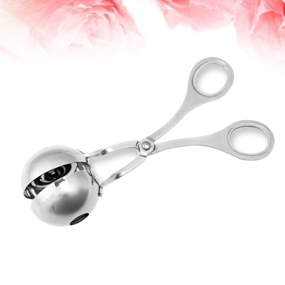 HOMEMAXS Meatball Making Shape Stainless Steel Tongs Non-toxic Clip ...