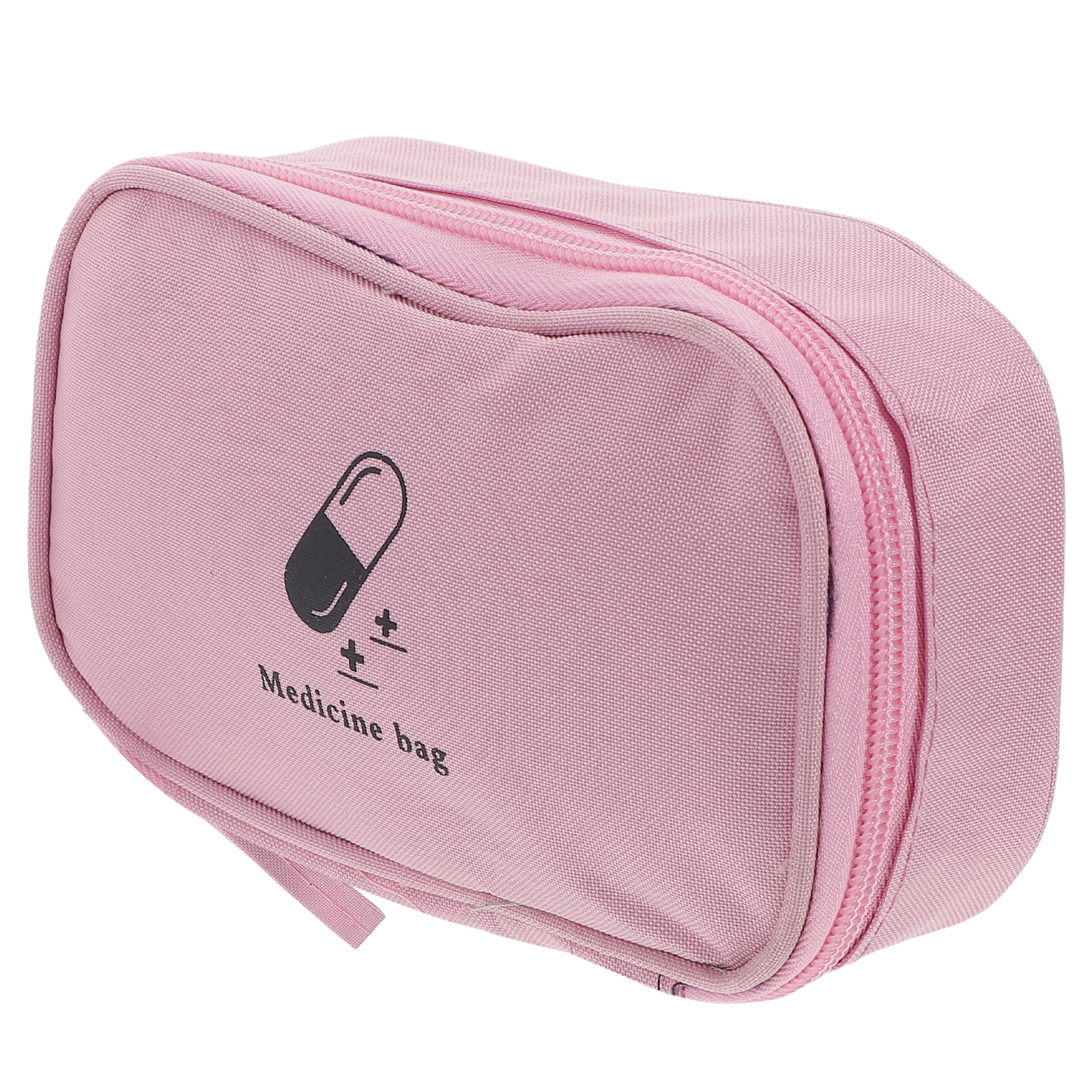 HOMEMAXS Medicine Bag Empty Travel Medication Pouch Zippered Medical ...