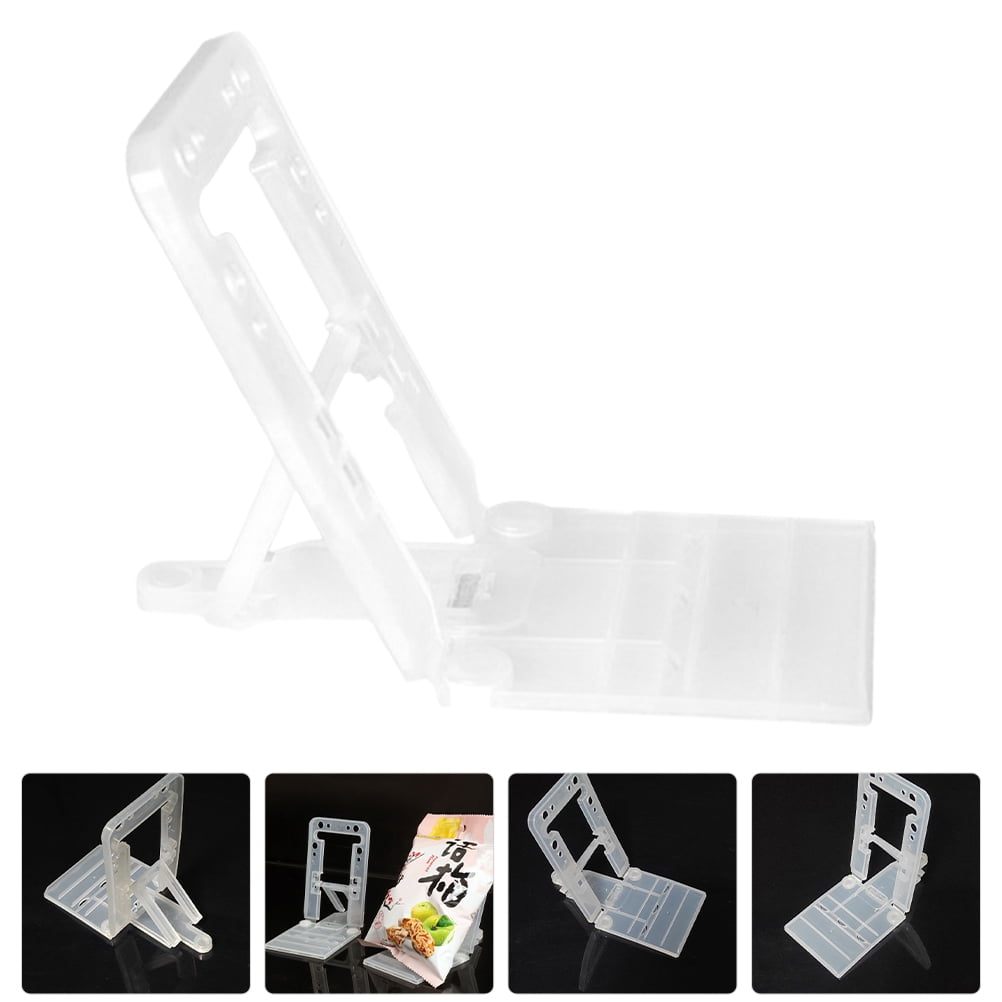 1Pcs Goods Display Holder Transparent Plastic Rectangular Supermarket ...