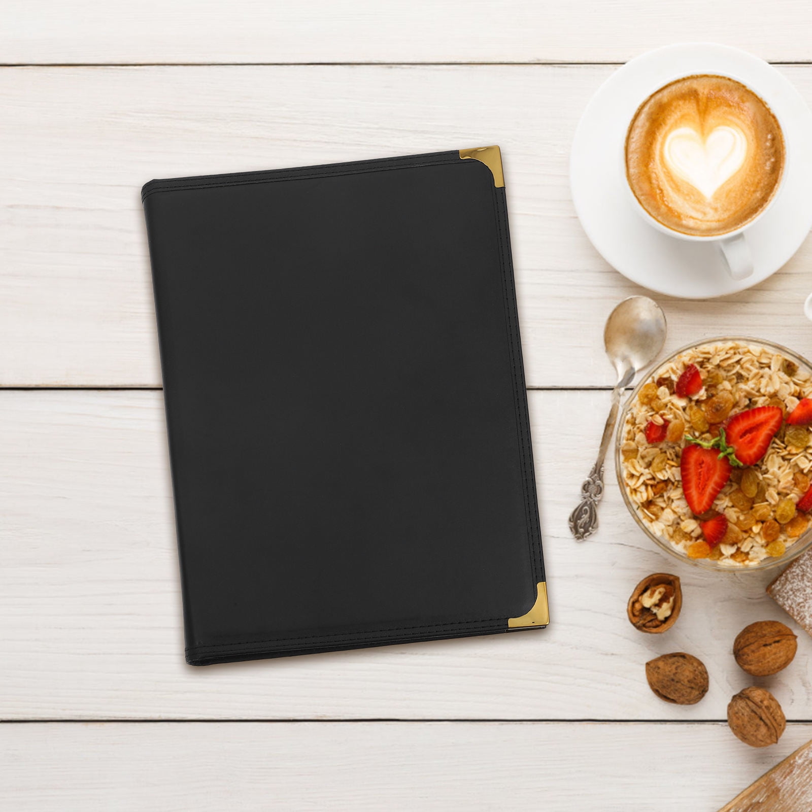 HOMEMAXS Menu Holder Restaurants Recipe Covers Food List Transparent ...