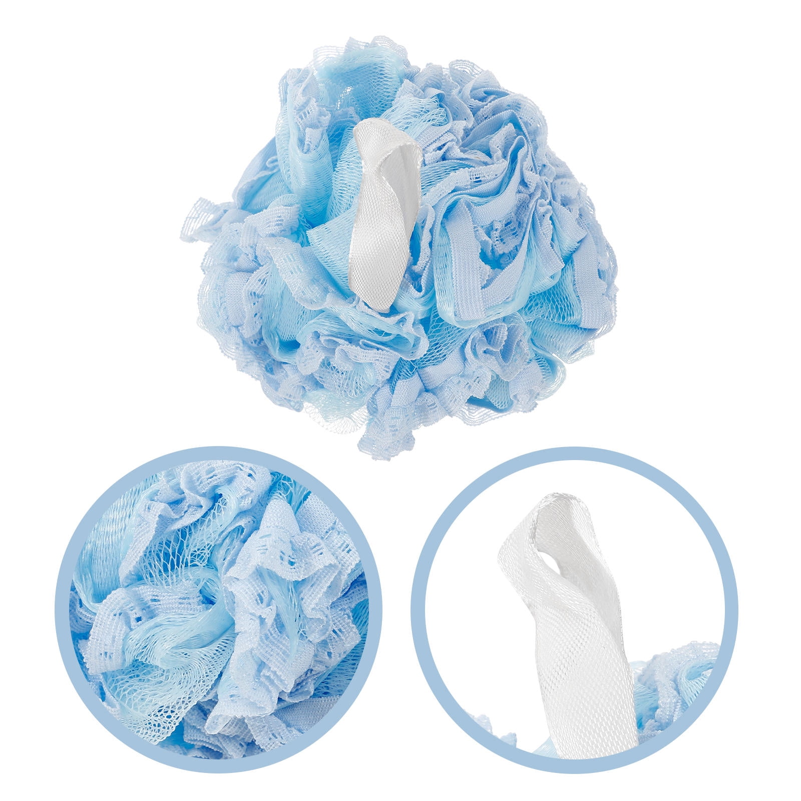 HOMEMAXS Mesh Bath Ball Bath-sponge with Soap Balls Bathtub Scrubber ...