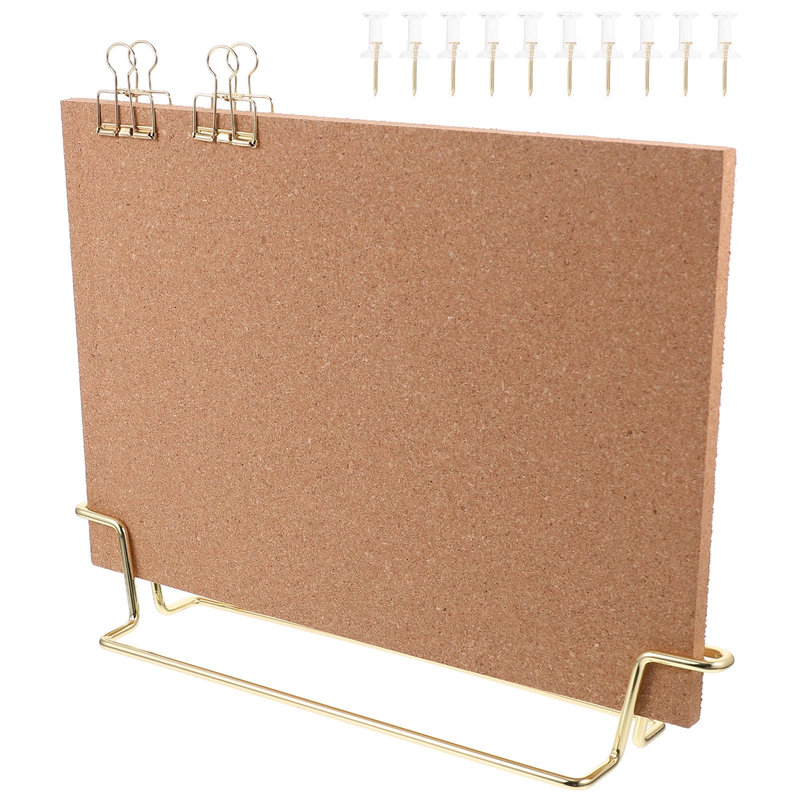 HOMEMAXS Message Board Cork Office Note Photo Wall Display Bracket ...