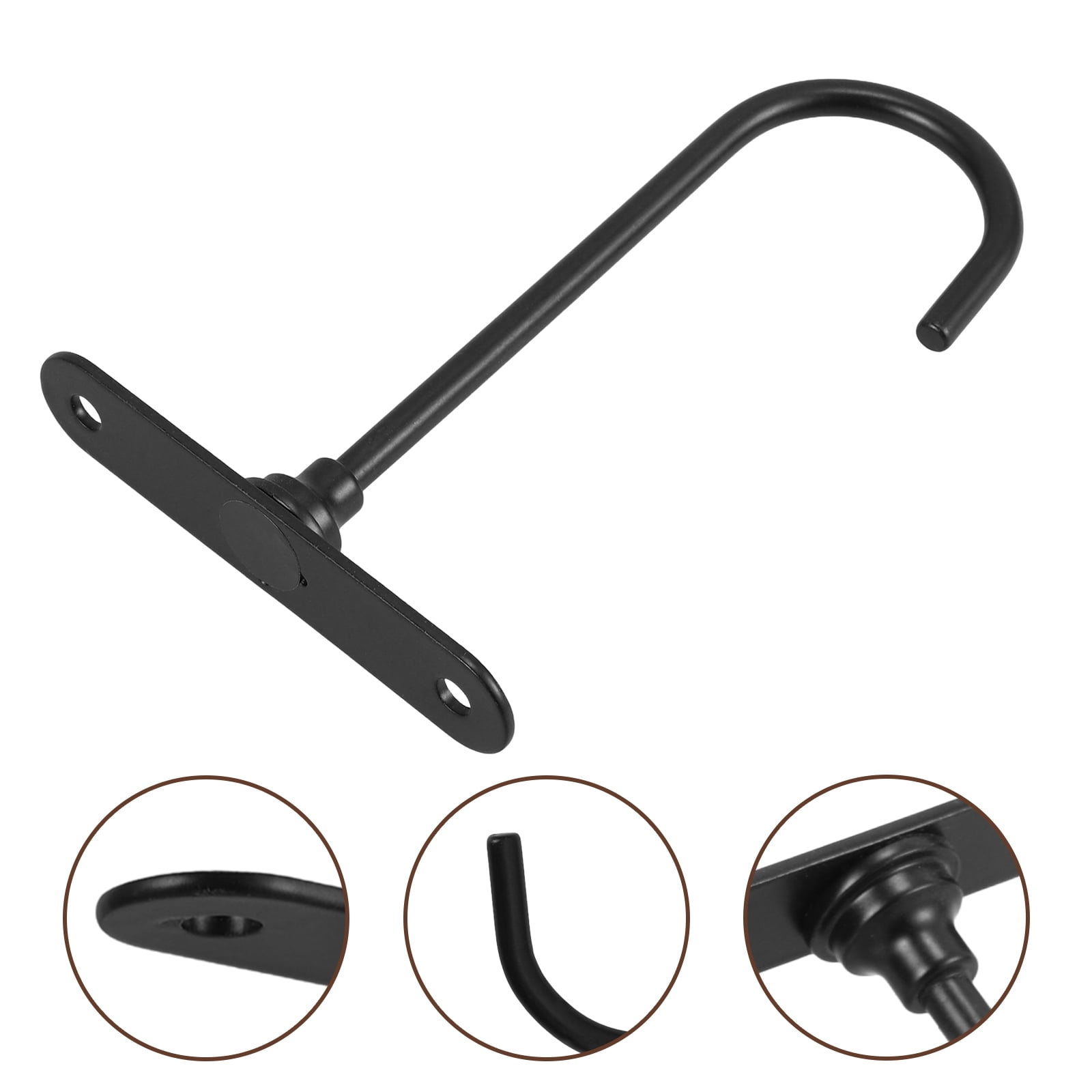 HOMEMAXS Metal Banana Holder Hanger Stand Hook Keeper Kitchen Under ...