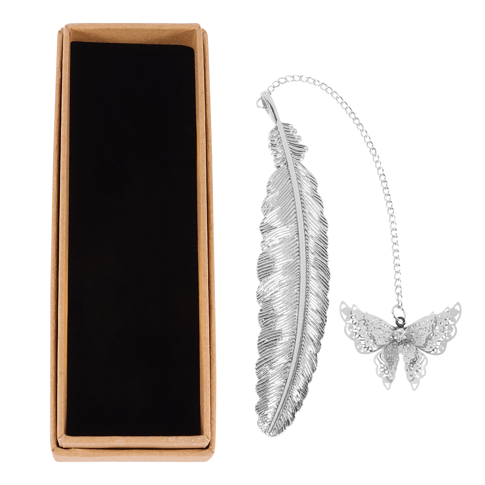 HOMEMAXS Metal Bookmark Bookmarks Letter Practical Flash Beautiful ...