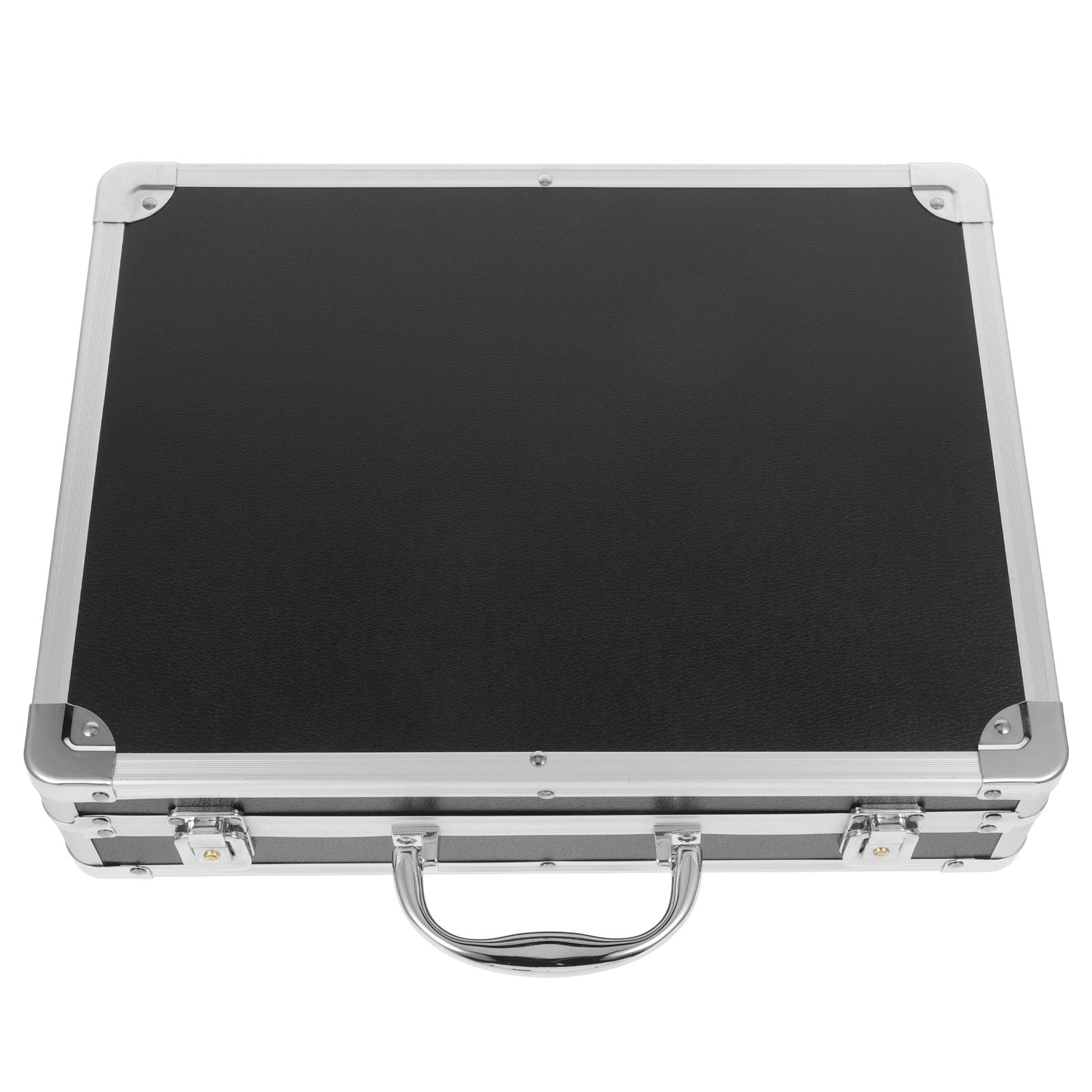 jojofuny Aluminum Alloy Case Black 1Pcs 14.6X11.2X3.3in - Walmart.com