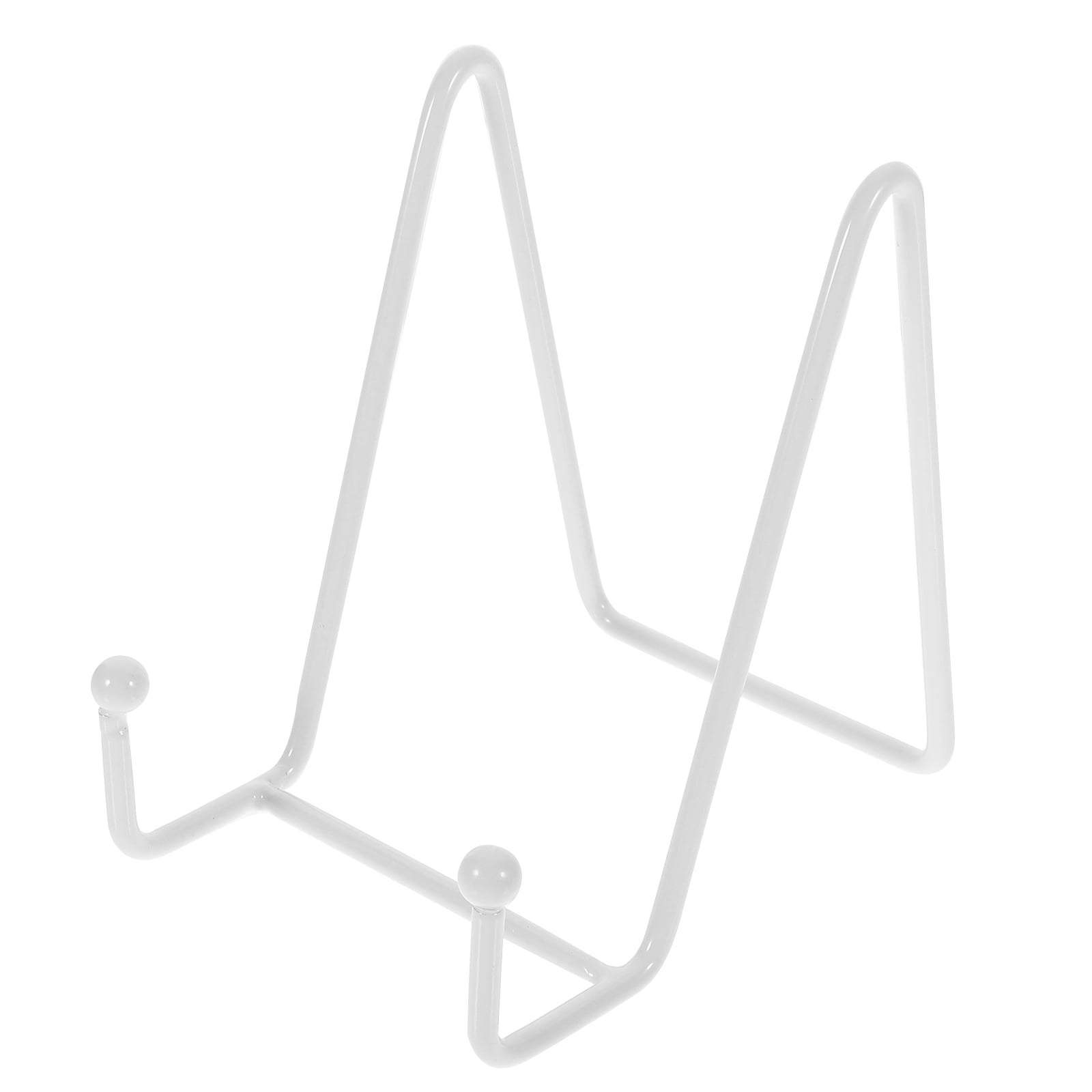 HOMEMAXS Metal Easel Plate Holder Easel Display Stand Metal Plate Stand ...