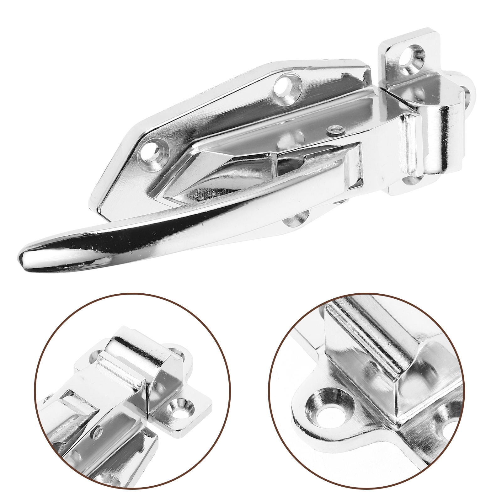 HOMEMAXS Metal Freezer Door Latch Latch Handle Heavy Duty Door Latch ...