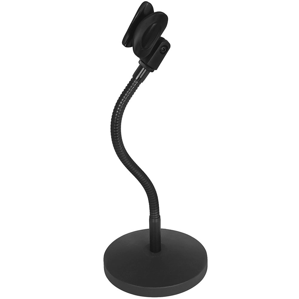 Metal Microphone Brackets Stand with Pop Filter Holder Black - Walmart.com