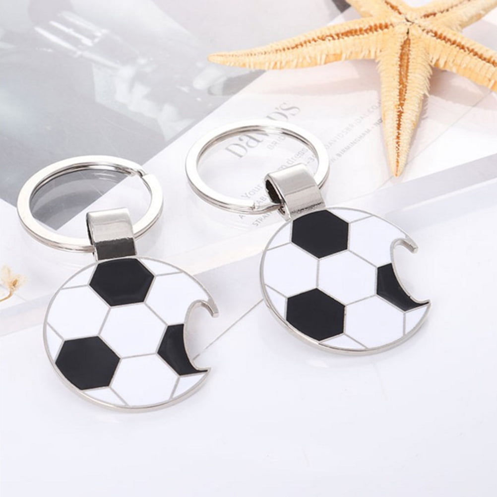 HOMEMAXS Metal Soccer Keyring Bottle Opener Stylish MultiColor Keychain ...