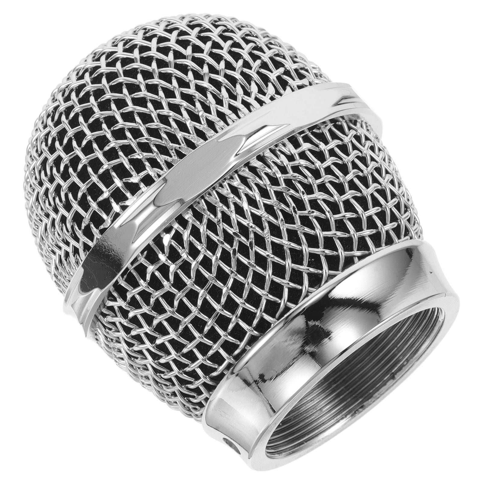 HOMEMAXS Mic Replacement Grille Part Microphone Replacing Mesh Head Mic ...