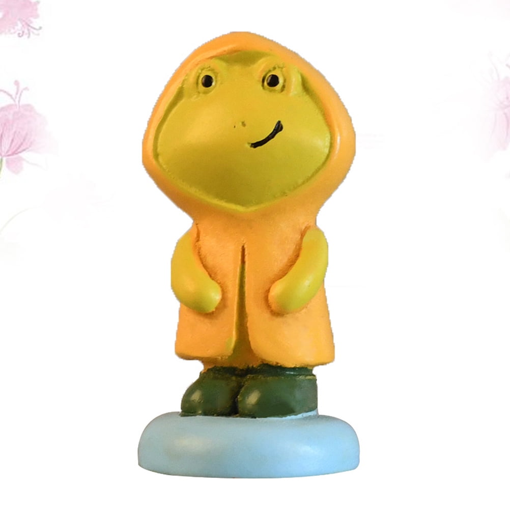 HOMEMAXS Micro Landscape Accessories Garden Statueue of Frog Mini ...