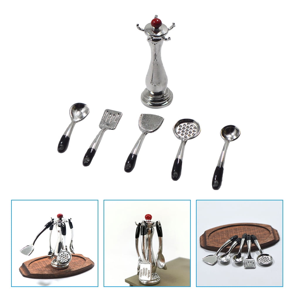 HOMEMAXS Micro Landscape Decoration Tiny House Kitchen Utensils Child ...