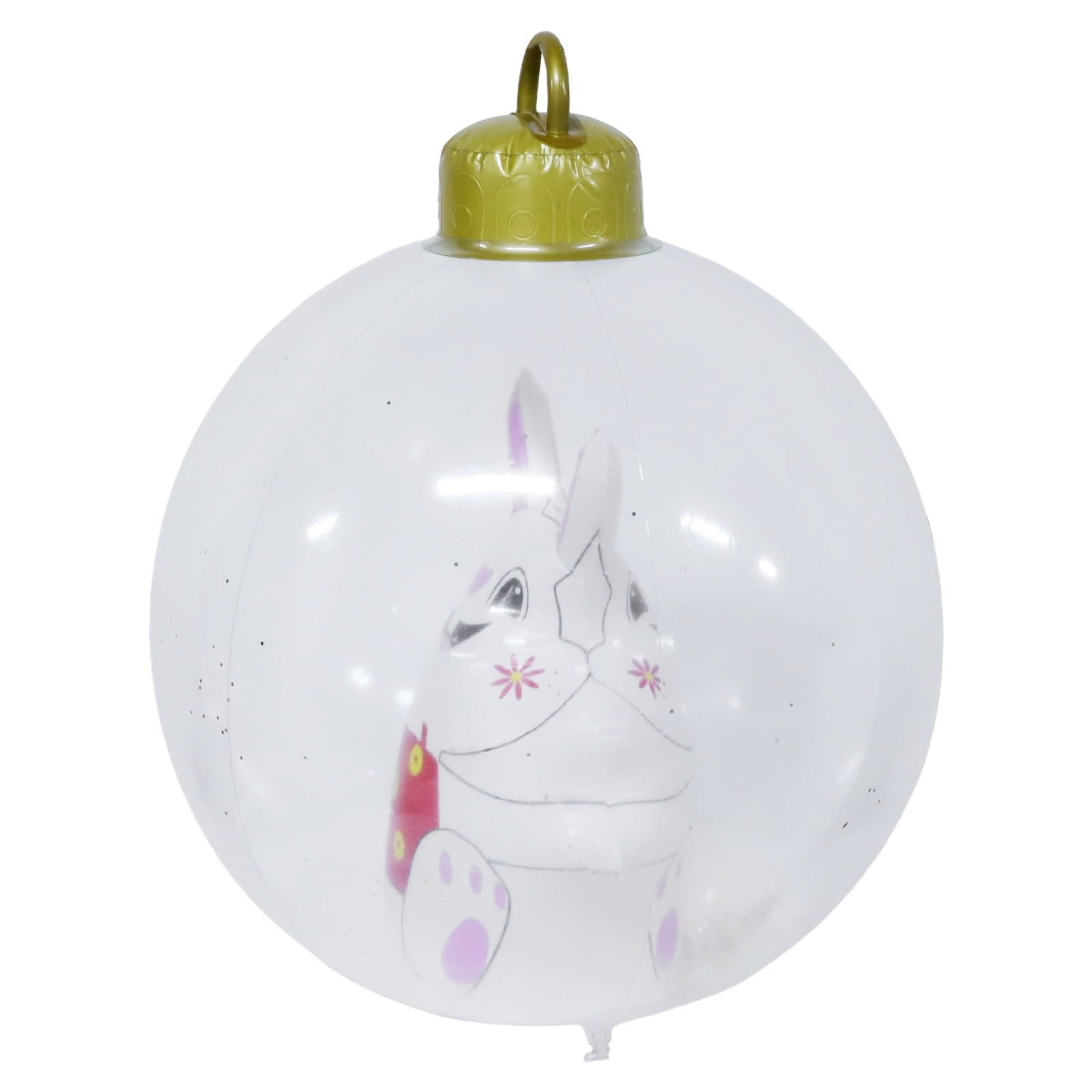 HOMEMAXS Micro Landscape Poop Terrarium Tree Bark Inflatable Rabbit ...