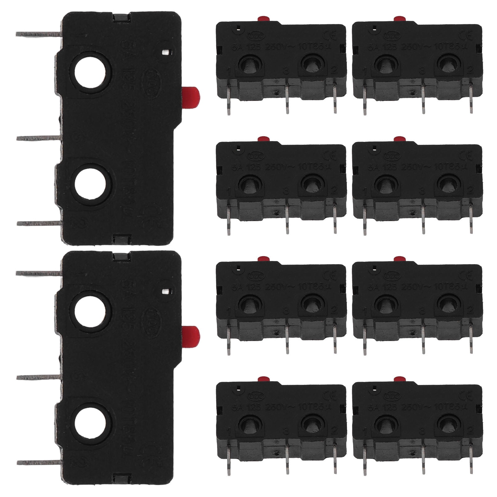 HOMEMAXS Micro Limit Switch for Appliance Replacement Black PPA Iron ...