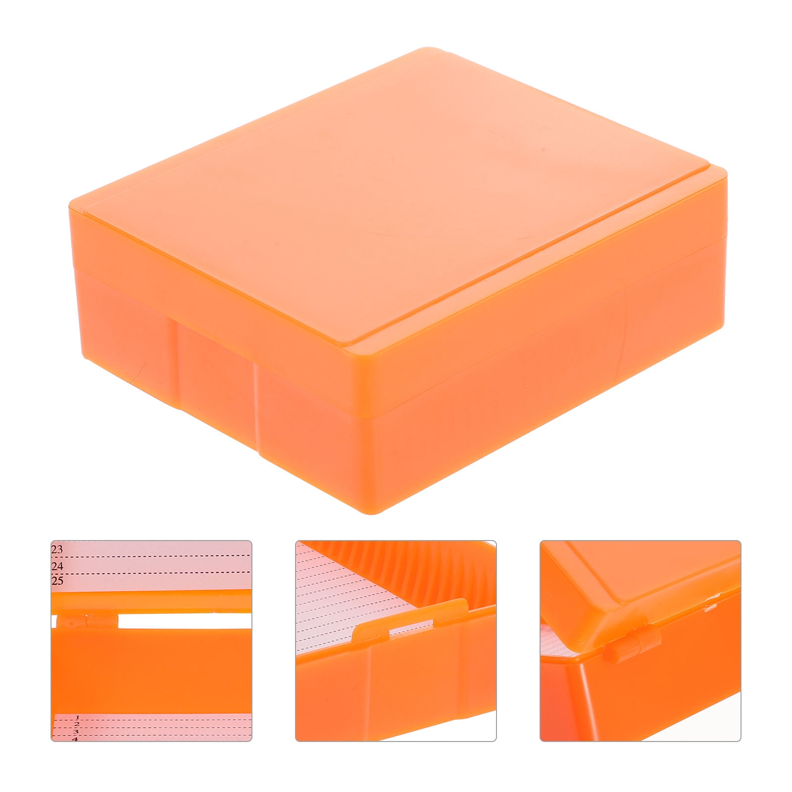 Microscope Glass Slide Holder Box Laboratory Supply Color - Walmart.com