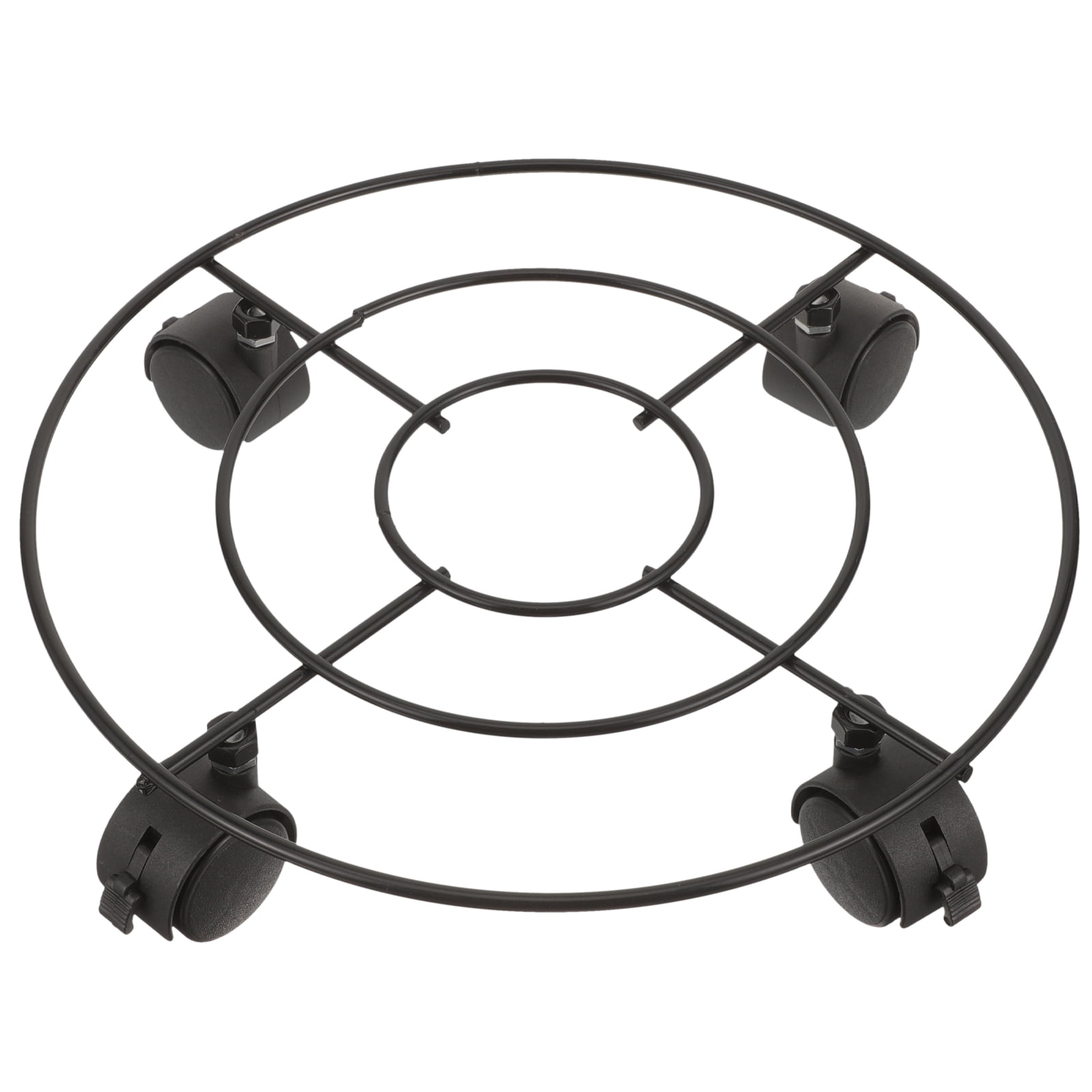 HOMEMAXS Mid Plant Wrought Iron Storage Rack Modern Minimalist 30x30cm ...